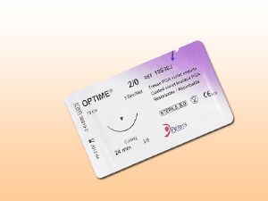 Fil Suture Resorbable Optime Peters Chirurgical, pas cher