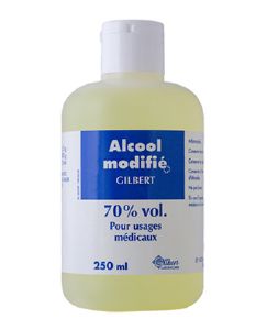 Alcool Modifié A 70%, Solution désinfectante 250 ML