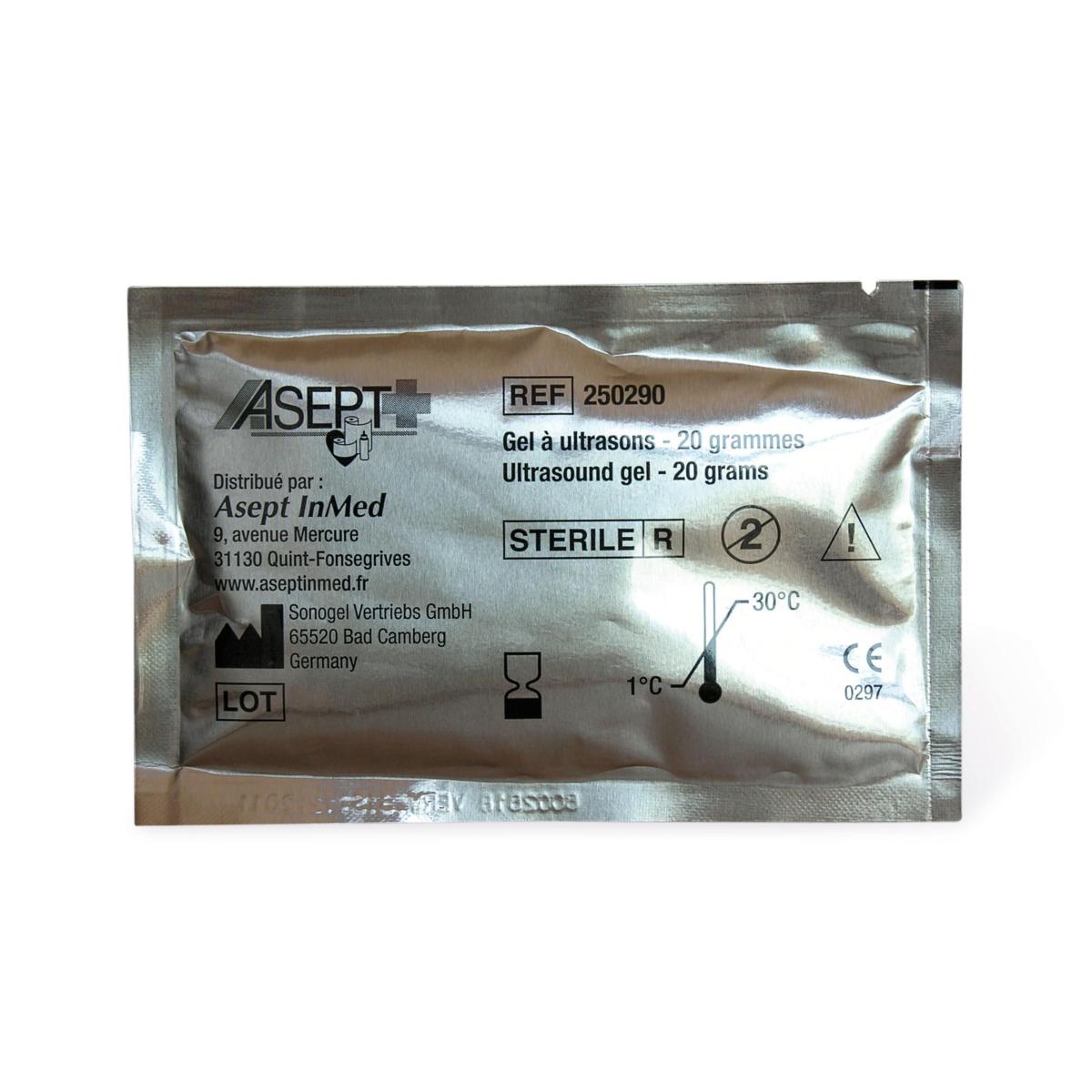 Gel Stérile, gel pour échographie Super Stérigel Asept